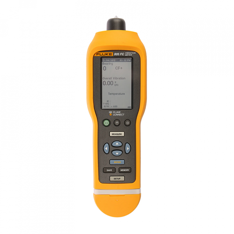 Medidor de vibraciones FLUKE-805 FC | Distron